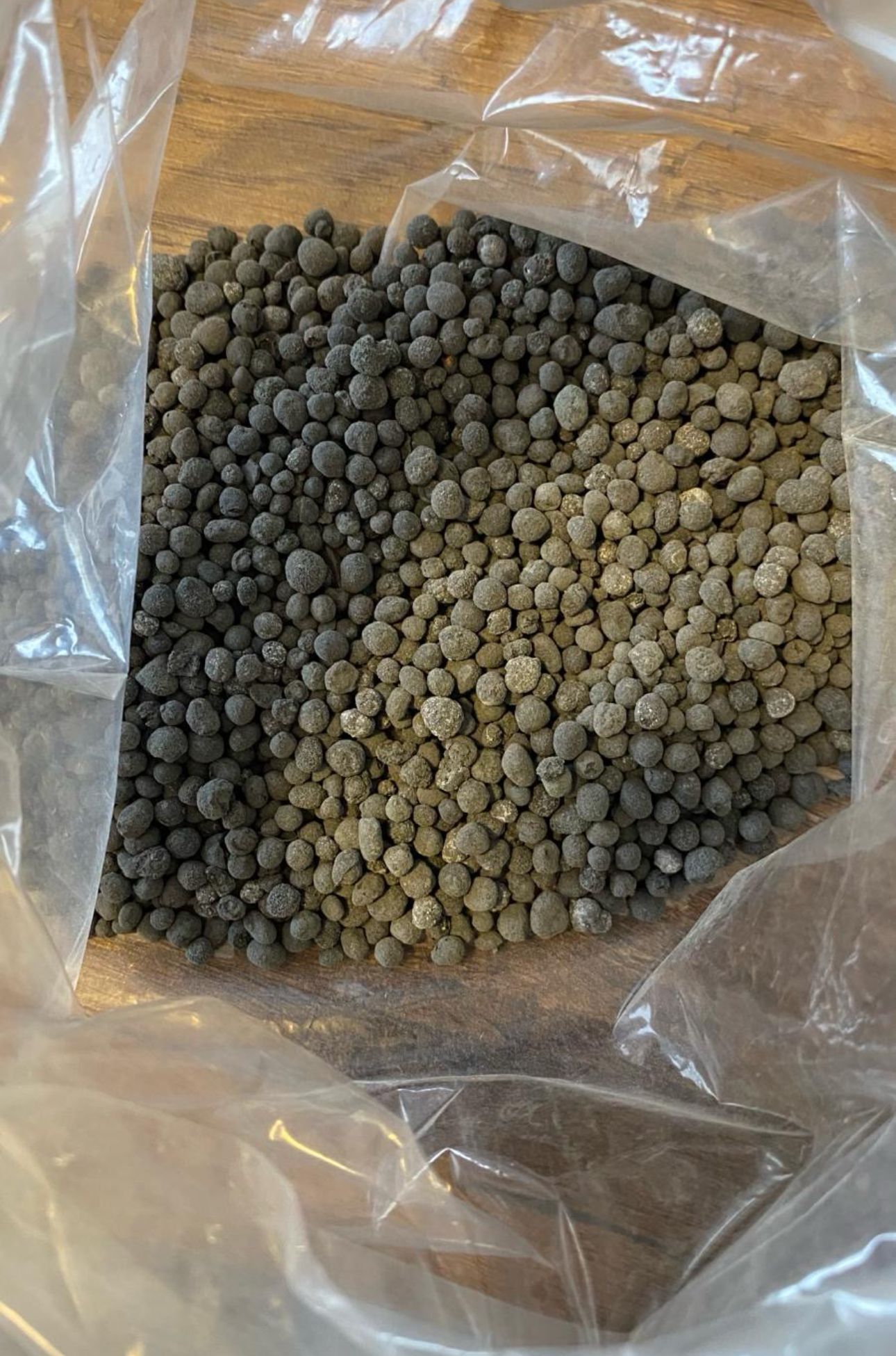 Zinc balls (zinc sulphate)